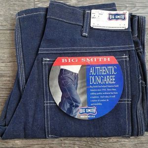 Big Smith | Jeans | New Big Smith Authentic Dungaree Dark Denim | Poshmark